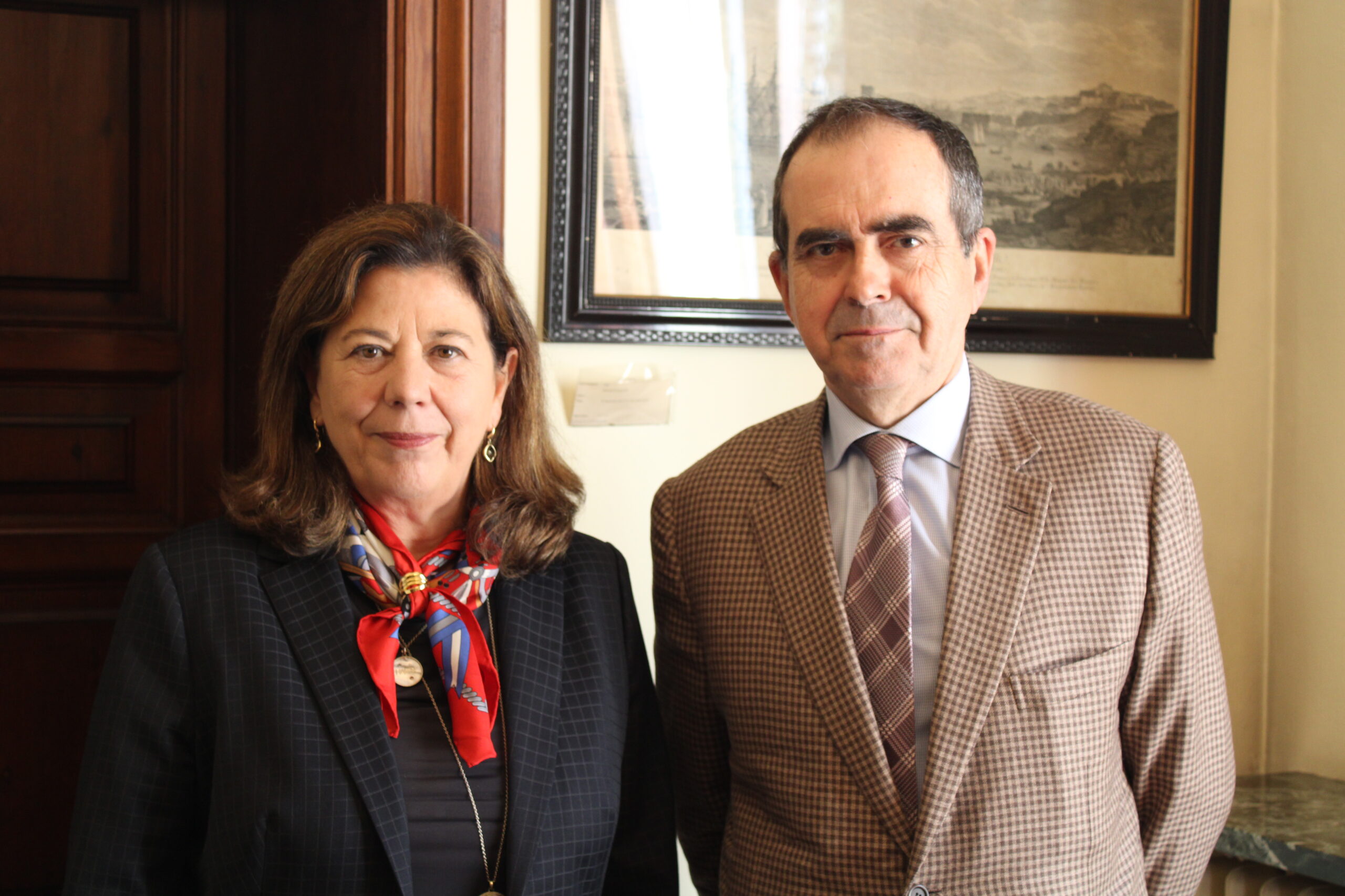 Visita de la Embajadora de España en Brasil, Sra. Mar Fernández ...